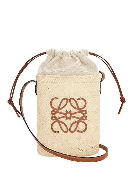 Loewe X Paula's Ibiza Palm Cross-body Bag - Natural/tan