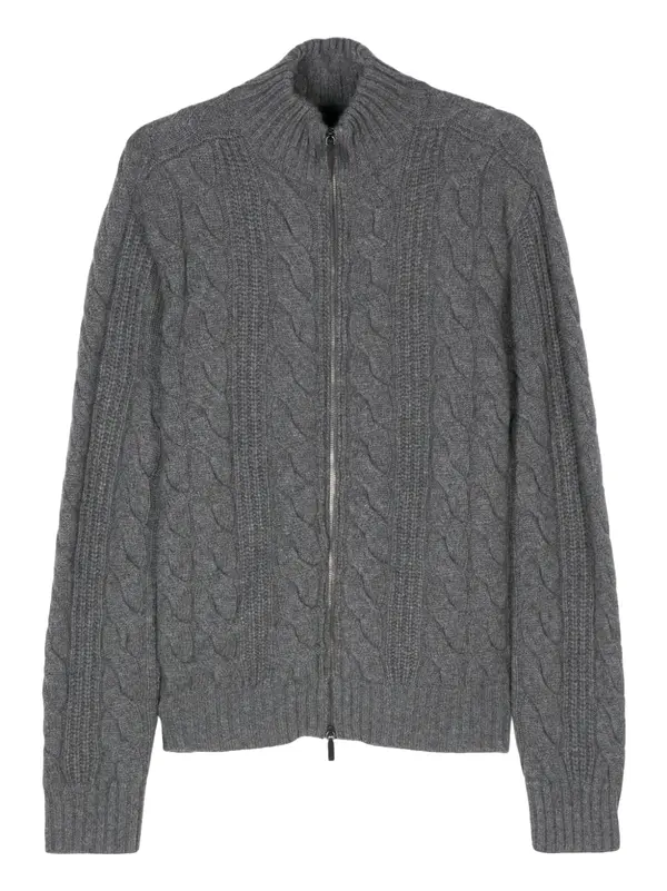 Iris Von Arnim Cornell Cashmere Cardigan - Grey