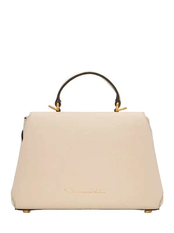 Oscar De La Renta Mini Poppy Bag - Neutrals