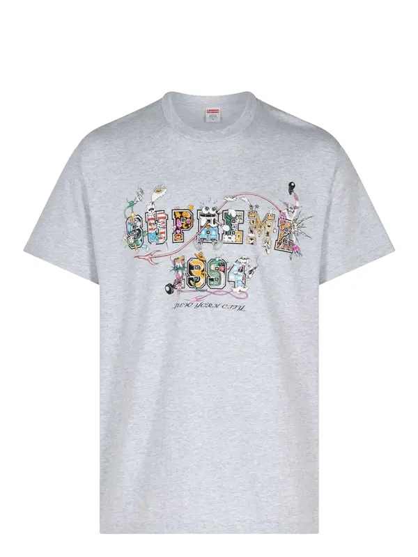 Supreme Varsity Cotton T-shirt - Grey