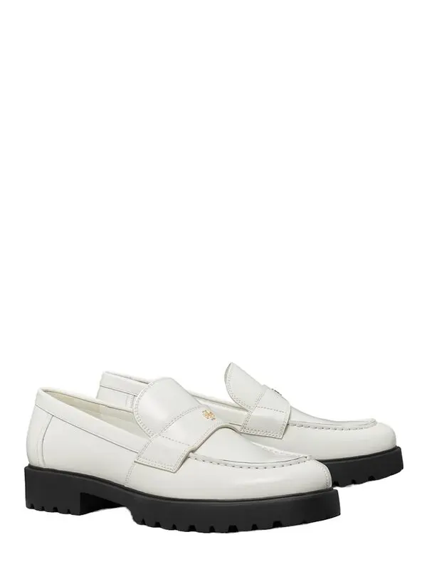 Tory Burch Classic Lug Loafer - Dove White