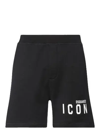 Dsquared2 Icon Relaxed Fit Shorts - Black