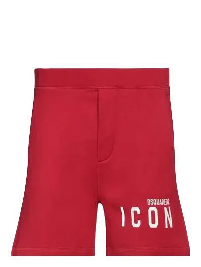 Dsquared2 Icon Relaxed Fit Shorts - Red