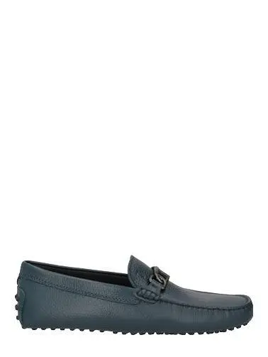 TOD'S Loafers In Leather - Blue