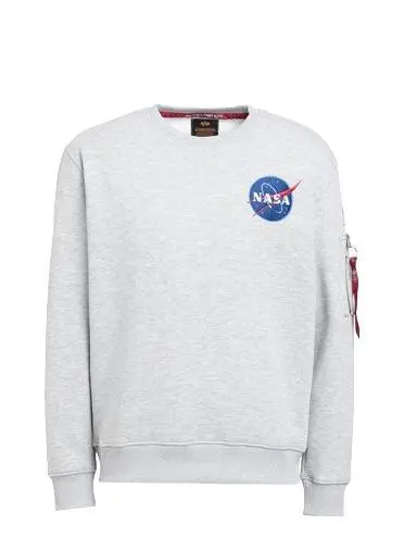 Alpha Industries Sweatshirt With Appliqués - Grey
