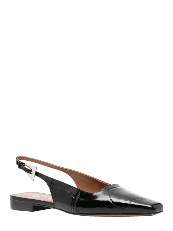 Paris Texas Bettina Ballet Flat - Black