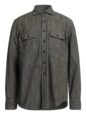 ALESSANDRO GHERARDI Denim Shirt Military Size Cotton - Green