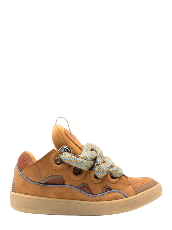 LANVIN Curb Sneakers - Brown
