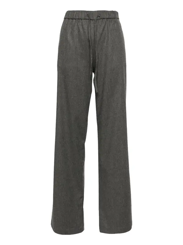 FAY Straight-leg Trousers - Grey