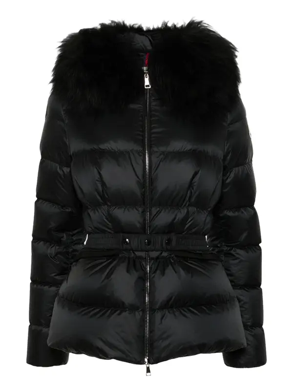 Moncler Boed Padded Hooded Jacket - Black