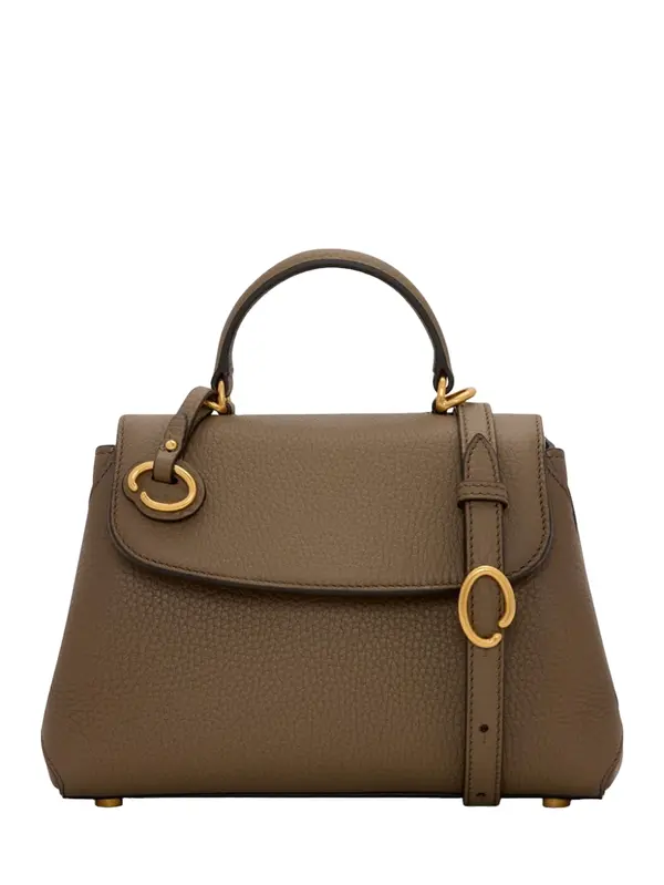 Oscar De La Renta The Mini Poppy Bag - Brown
