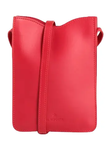 Il Bisonte Leather Cross-body Pouch - Red