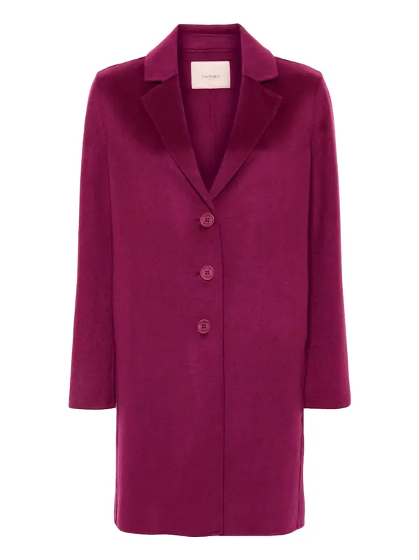 TWINSET Wool-blend Coat - Pink