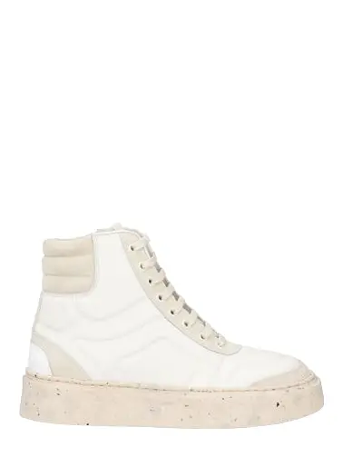 OA NON-FASHION Leather High-top Sneakers - Off White