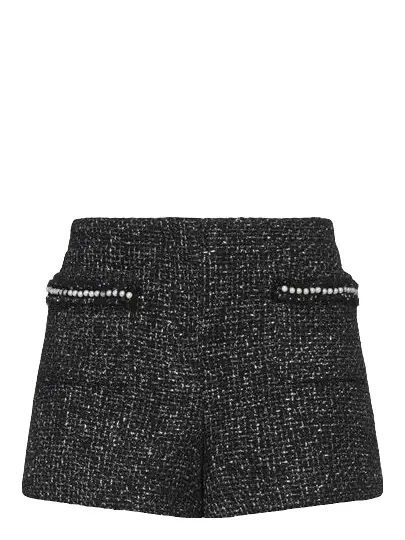 Maje Tweed Hot Pants - Black