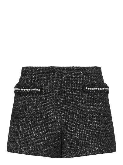 Maje Tweed Hot Pants - Black