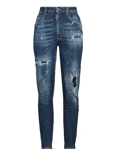 Dsquared2 Jeans In Cotton, Polyester And Elastane - Blue