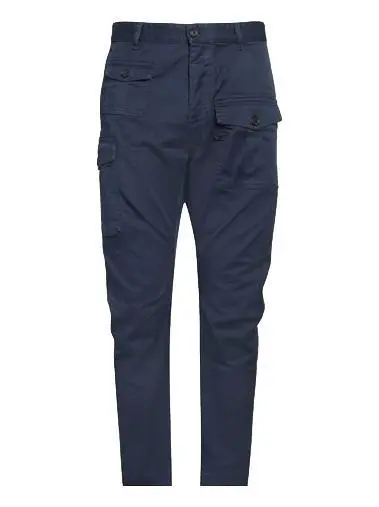 Dsquared2 Cotton-elastane Blend Cargo Pants - Blue