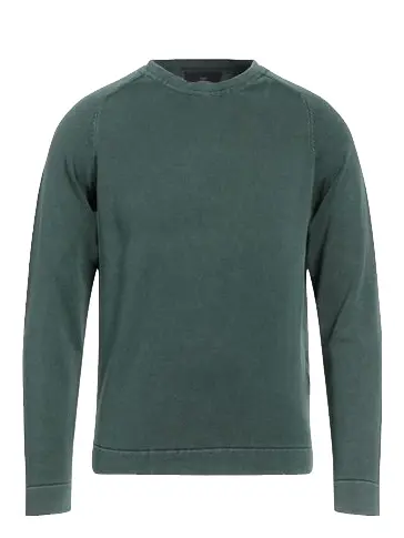 LIU •JO MAN Cotton Knit Sweater - Green