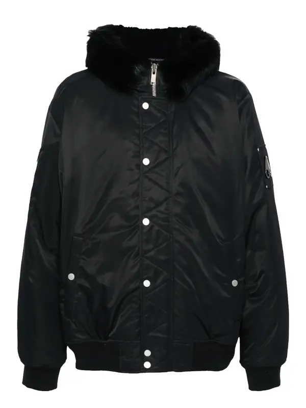 Moose Knuckles Denali Bomber Jacket - Black
