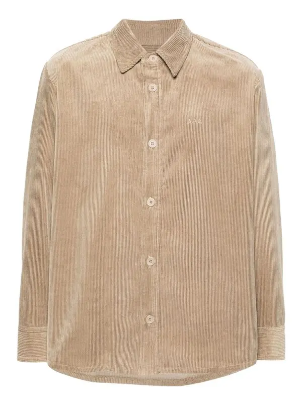 A.p.c. Bobby Shirt - Neutrals