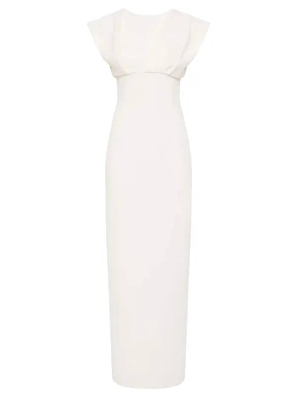 Rachel Gilbert Maggie Sleeveless Gown - White