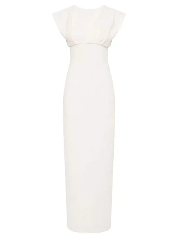 Rachel Gilbert Maggie Sleeveless Gown - White