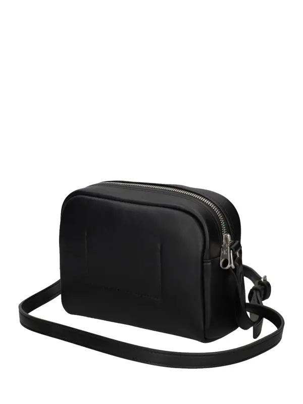 Calvin Klein Debossed Logo Cross Body Bag - Black