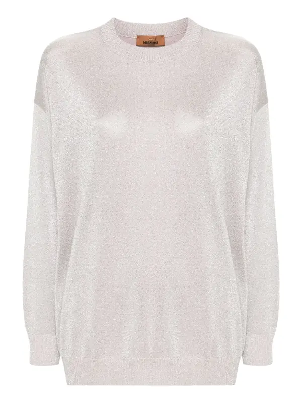 Missoni Metallic Knit Jumper - Pink
