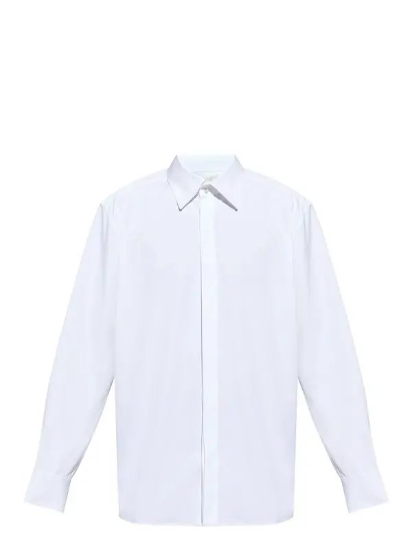 Saint Laurent Cotton Poplin Shirt - White