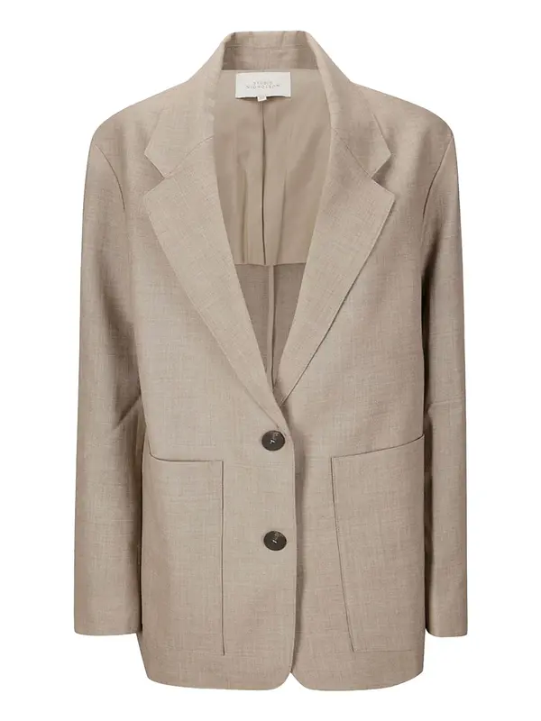 Studio Nicholson Conde Blazer - Neutrals