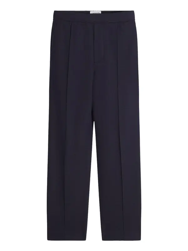 LANVIN Elasticated-waist Trousers - Blue