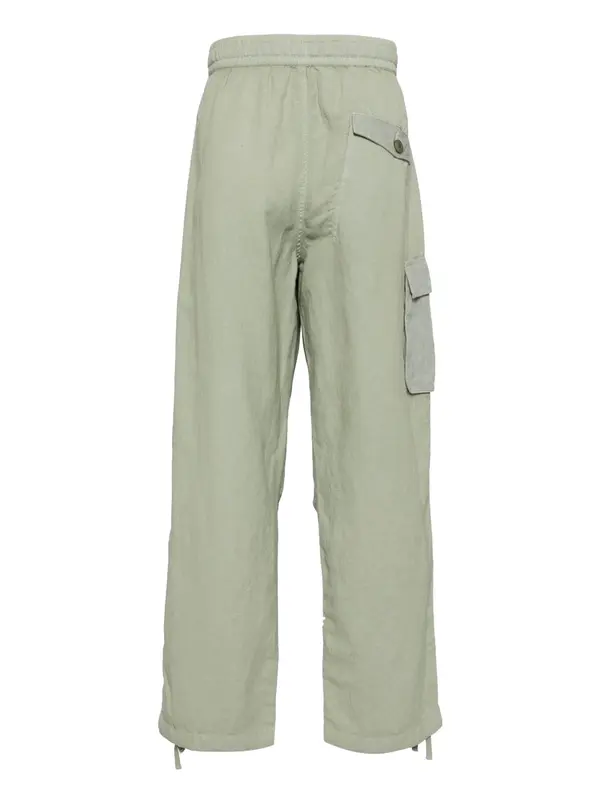 MAHARISHI Asymmetric Cargo Trousers - Green
