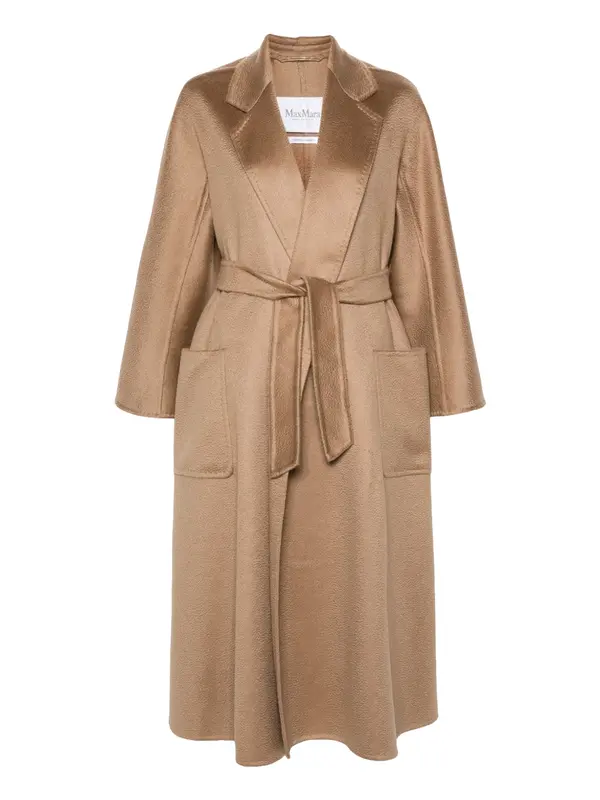 Max Mara Ludmilla Icon Belted Coat - Neutrals