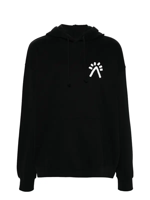 PEAK PERFORMANCE Graphic Hoodie - Black