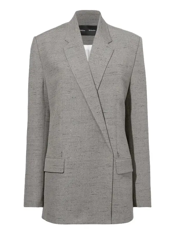 Proenza Schouler Hadley Oversized Blazer - Bronze Multi