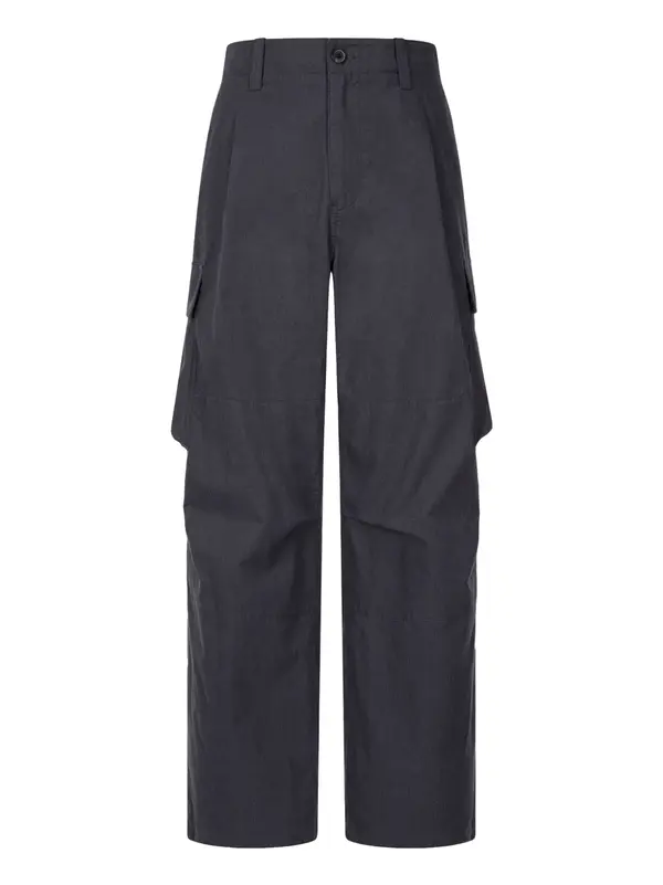 STUDIO TOMBOY Straight-leg Cargo Trousers - Grey
