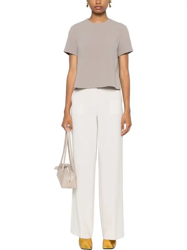 Theory Straight-leg Trousers - Neutrals