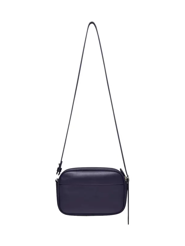 COURREGES Reedition Leather Camera Bag - Blue
