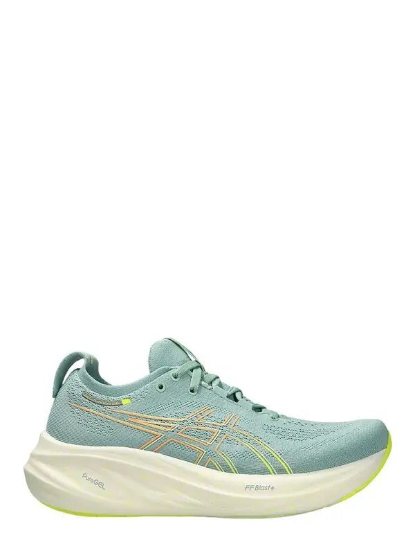 Asics Gel-nimbus 26 Sneakers - Light Celadon/safety Yellow