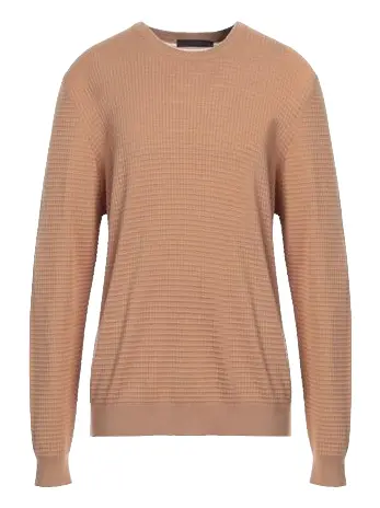 JEORDIE'S Knit Crewneck Sweater - Beige