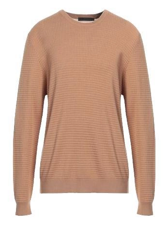 JEORDIE'S Knit Crewneck Sweater - Camel