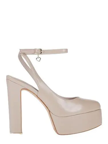 TUA BY BRACCIALINI Platform Pumps - Beige