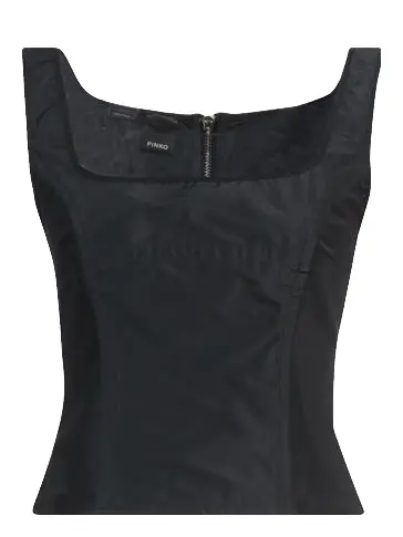 Pinko Taffeta Top - Black