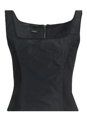 Pinko Taffeta Top - Black