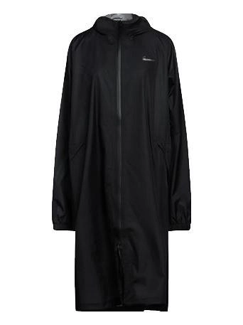 Nike Nylon Parka Overcoat - Black