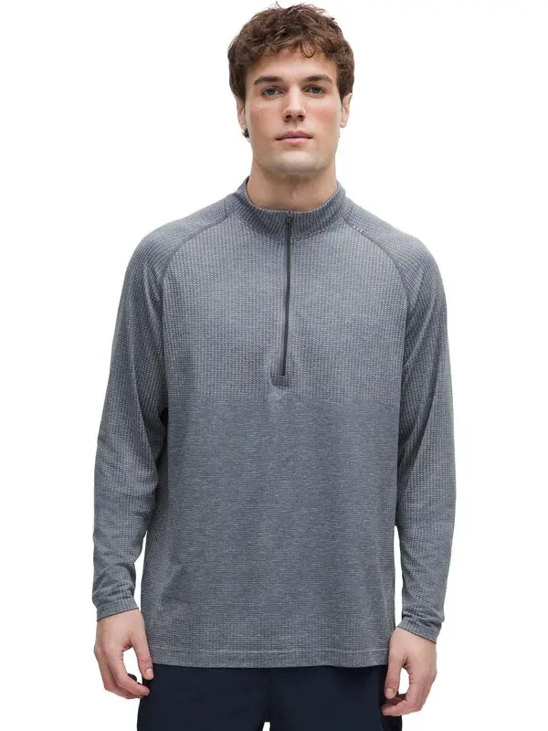Lululemon Metal Vent Tech Half Zip - Vapor/solar Grey