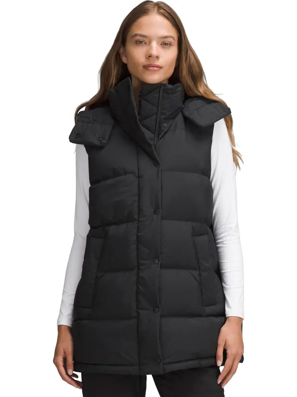 Lululemon Wunder Puff Mid-length Vest - Black