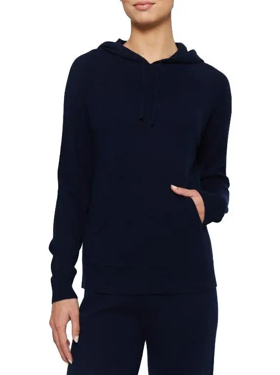 L'ETOILE SPORT Kangaroo Pocket Hoodie - Navy