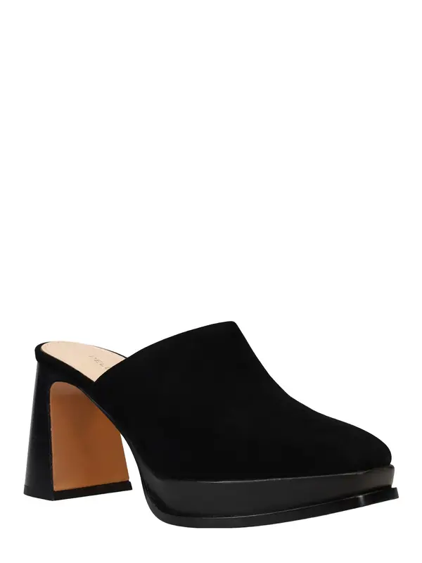 Pelle Moda Dilani Platform Mule - Black